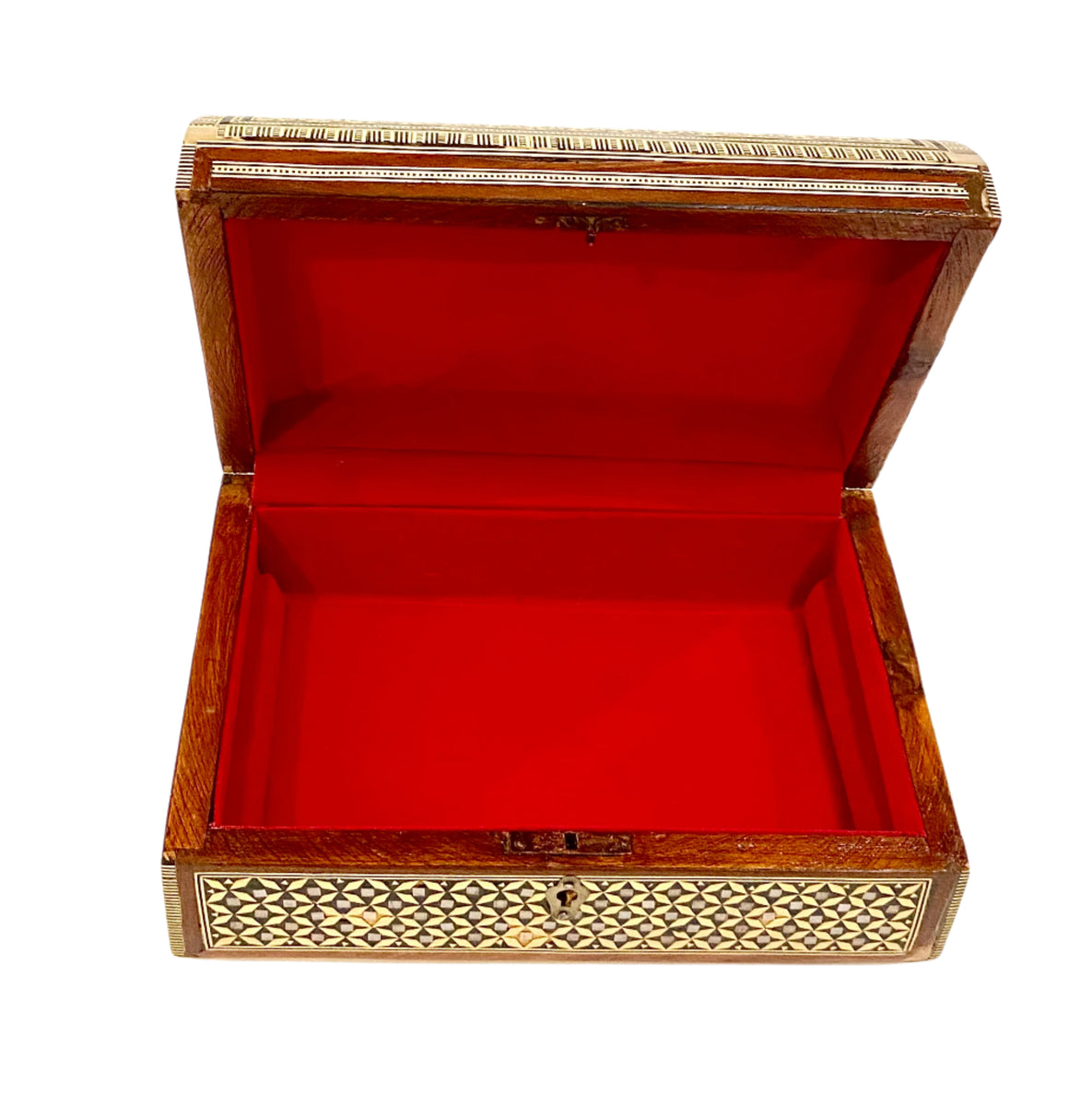 Damascus Ware Wood and Mother of Pearl Inlaid Box – Tresors Sydney